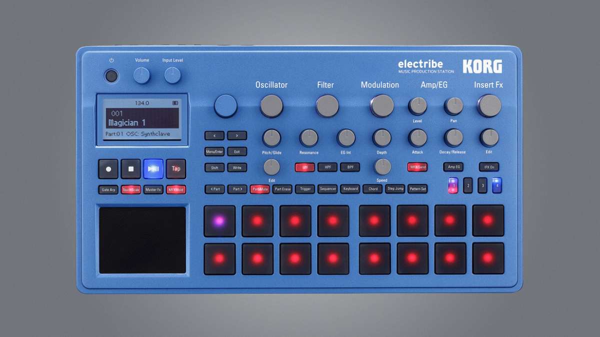 Synthesiser: Korg Electribe 2 Sampler - BLUE – Liveschool